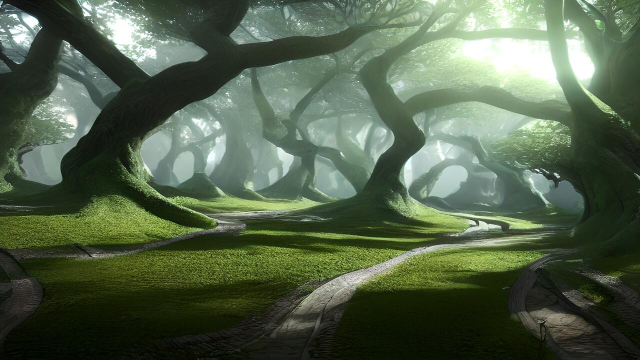 ArtStation - 68 amazing tree path 1500 jpg pack runwayml art | Artworks