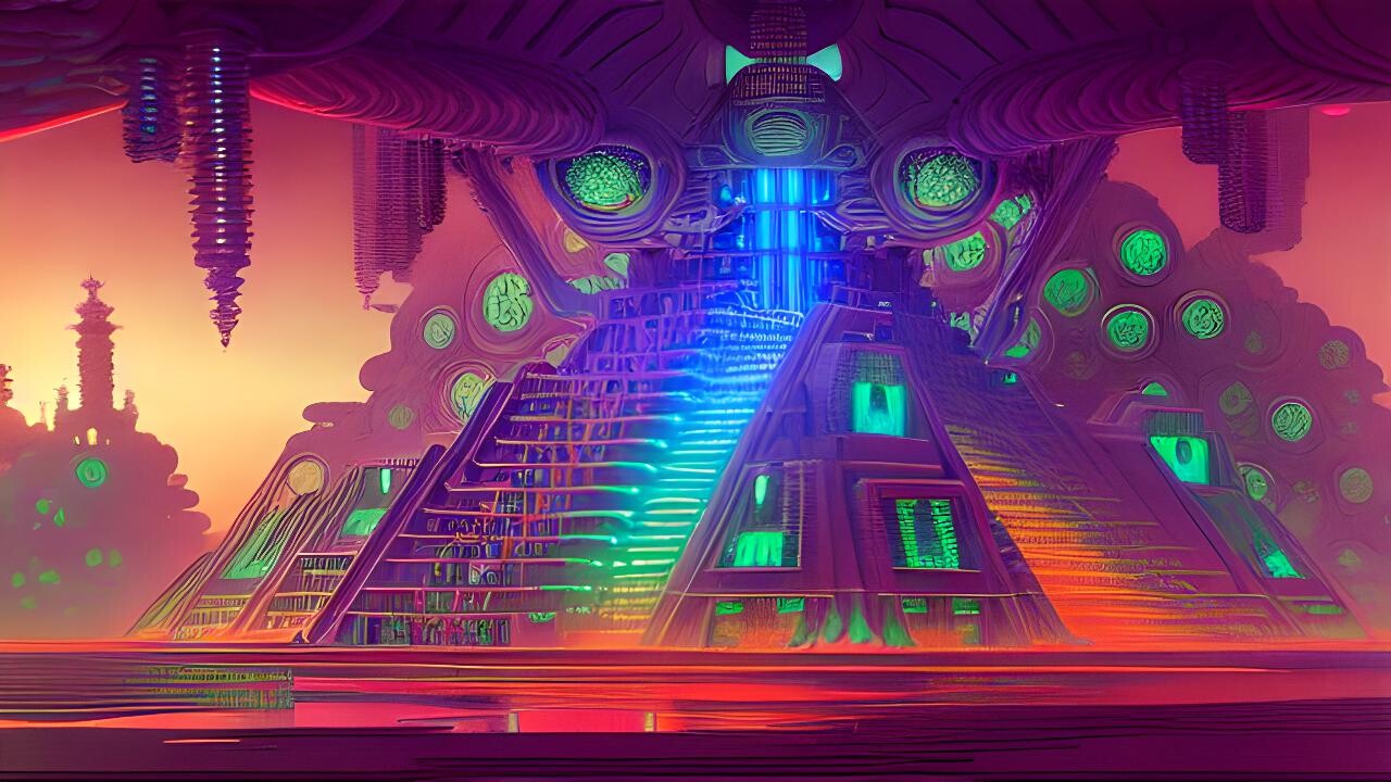 ArtStation - 76 cybernetic fractals 2200 jpg pack runwayml art | Artworks