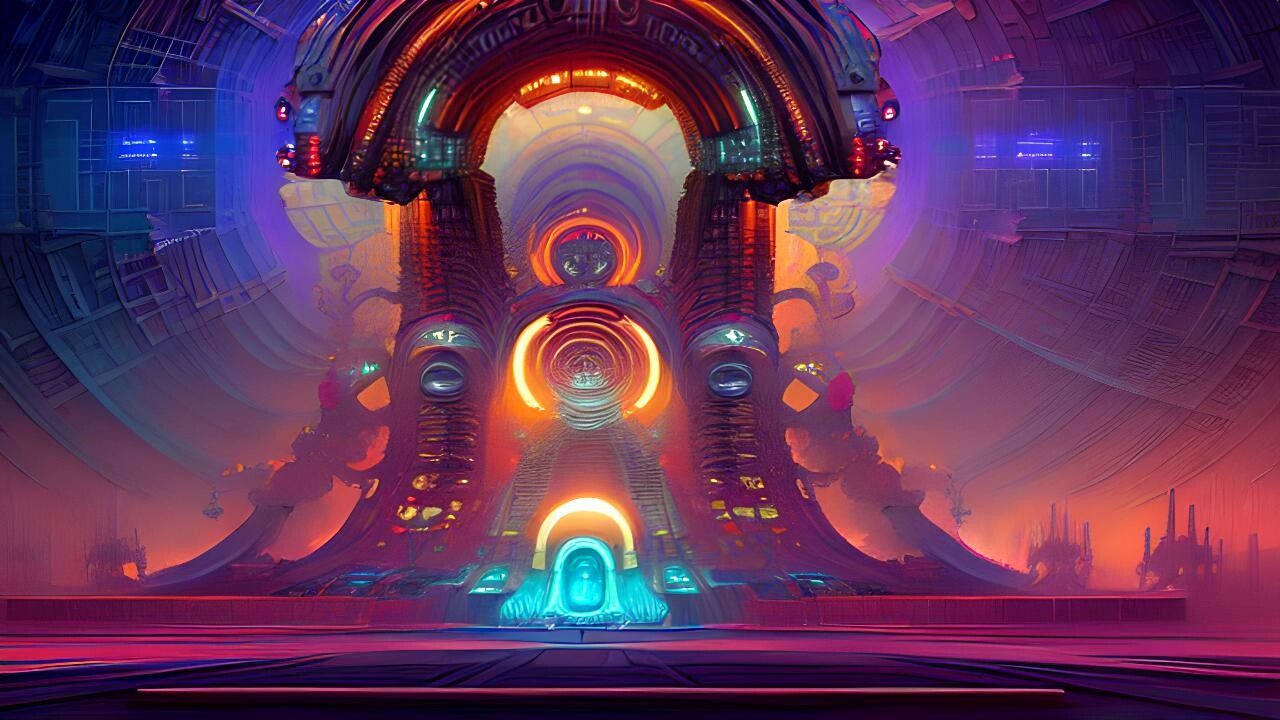 ArtStation - 76 cybernetic fractals 2200 jpg pack runwayml art | Artworks