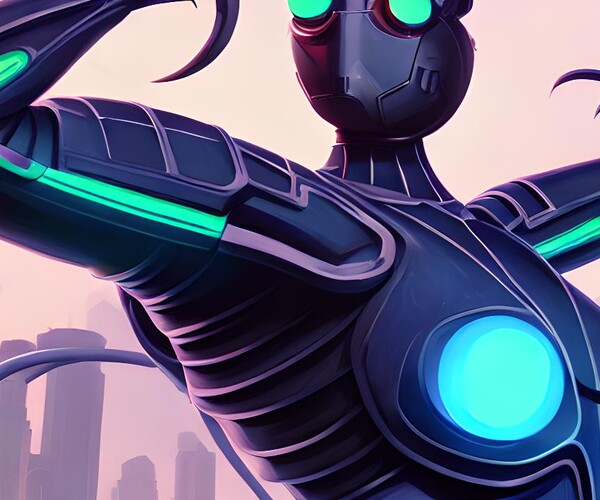 ArtStation - 87 a cyber beetle 2400 jpg pack runwayml art | Artworks