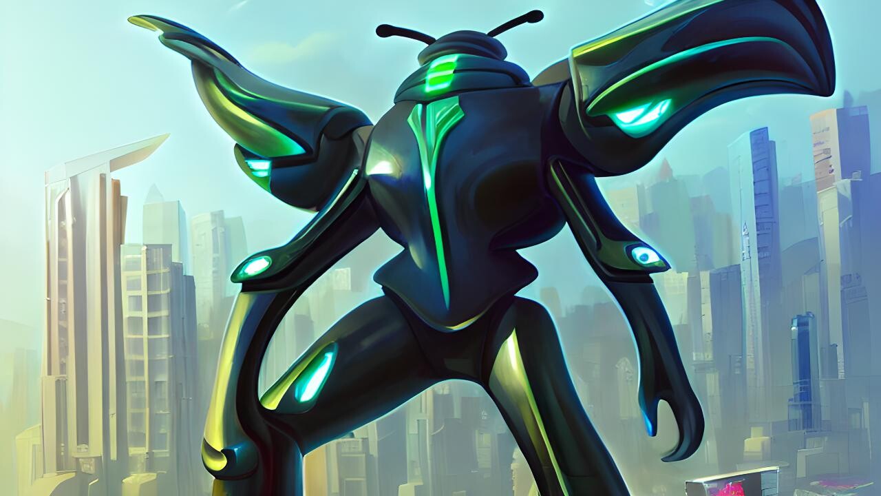 ArtStation - 87 a cyber beetle 2400 jpg pack runwayml art | Artworks