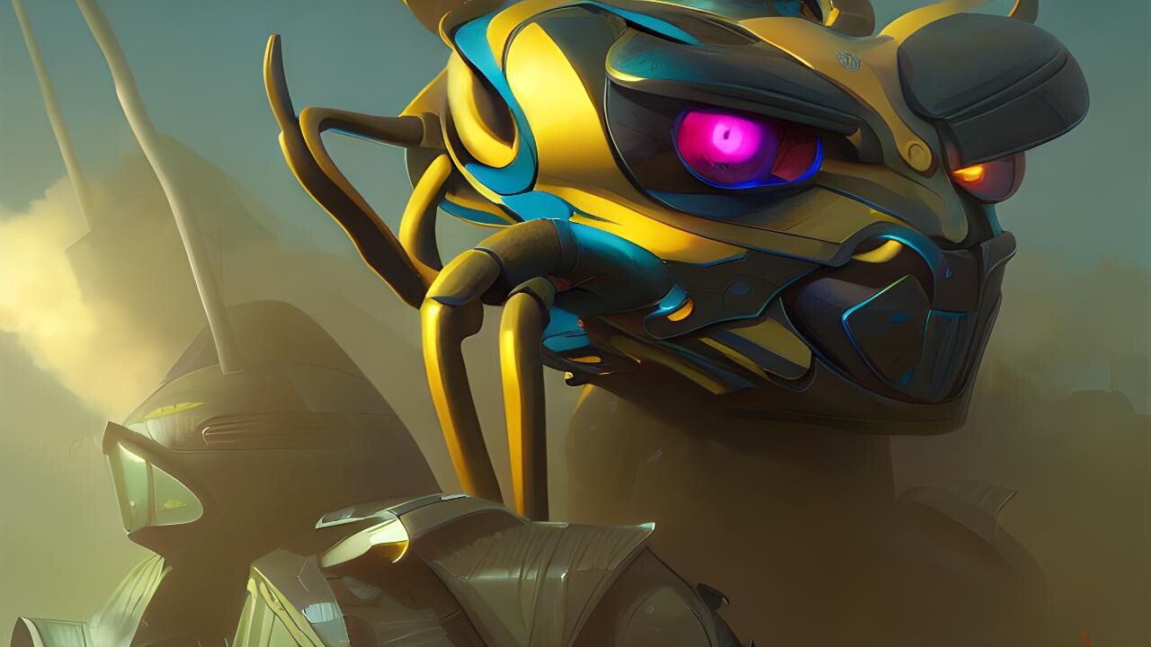 ArtStation - 87 a cyber beetle 2400 jpg pack runwayml art | Artworks