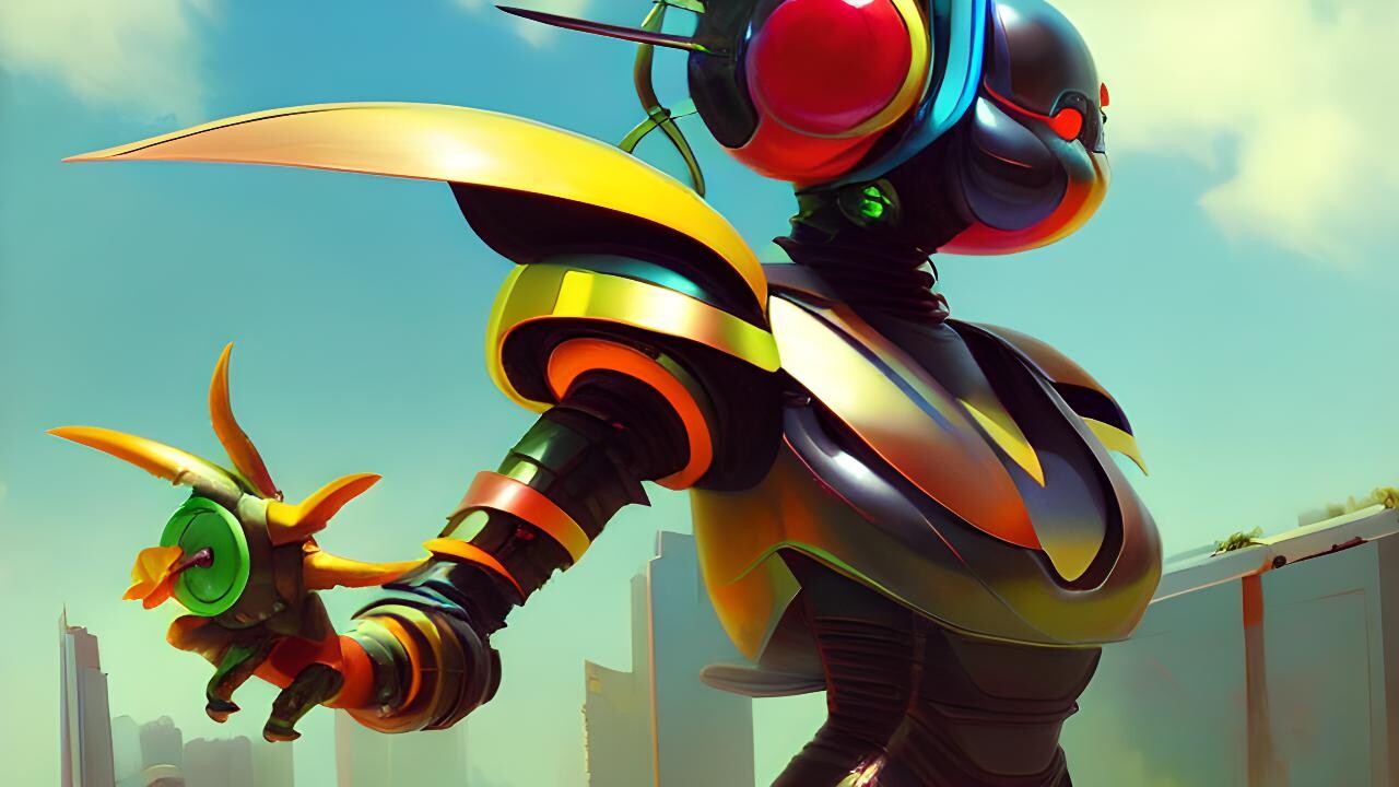 ArtStation - 87 a cyber beetle 2400 jpg pack runwayml art | Artworks