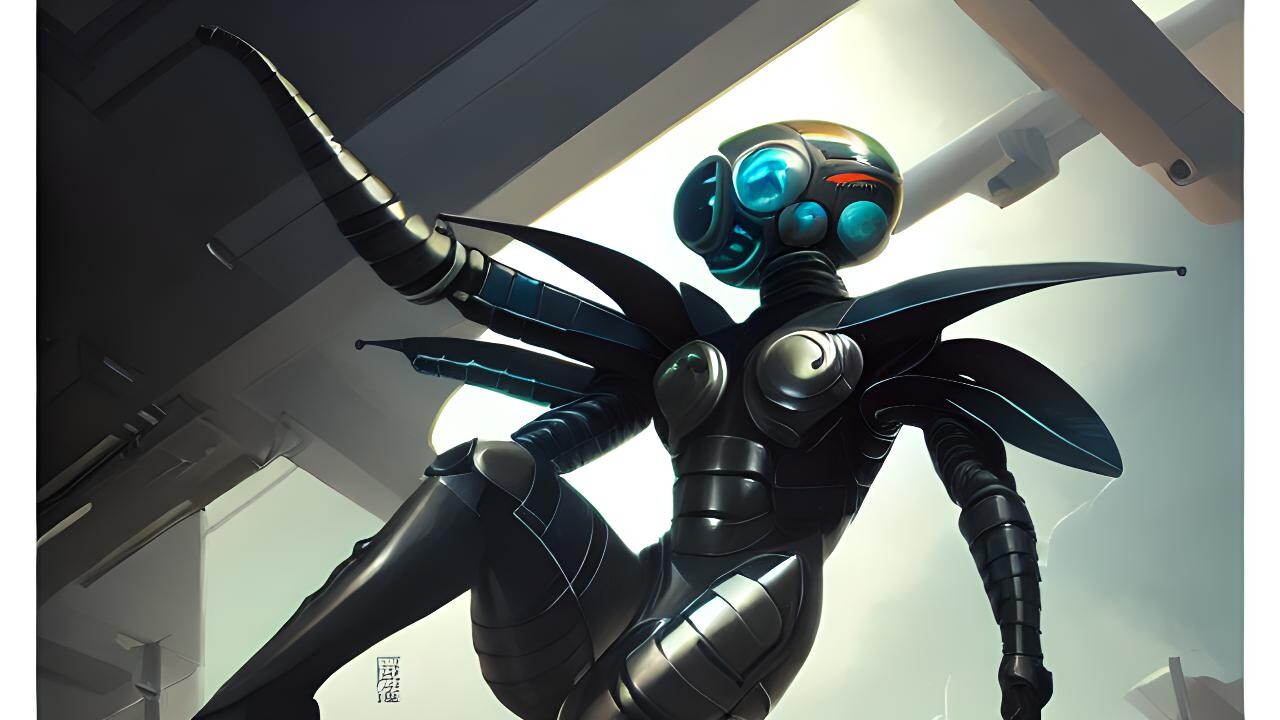 ArtStation - 87 a cyber beetle 2400 jpg pack runwayml art | Artworks