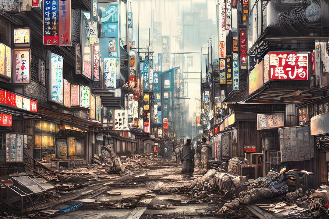 ArtStation - 93 downtown area in contemporary Japan 2200 jpg pack ...