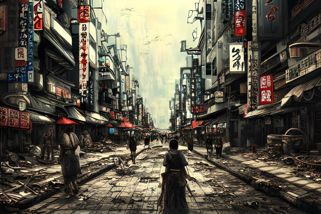 ArtStation - 93 downtown area in contemporary Japan 2200 jpg pack ...