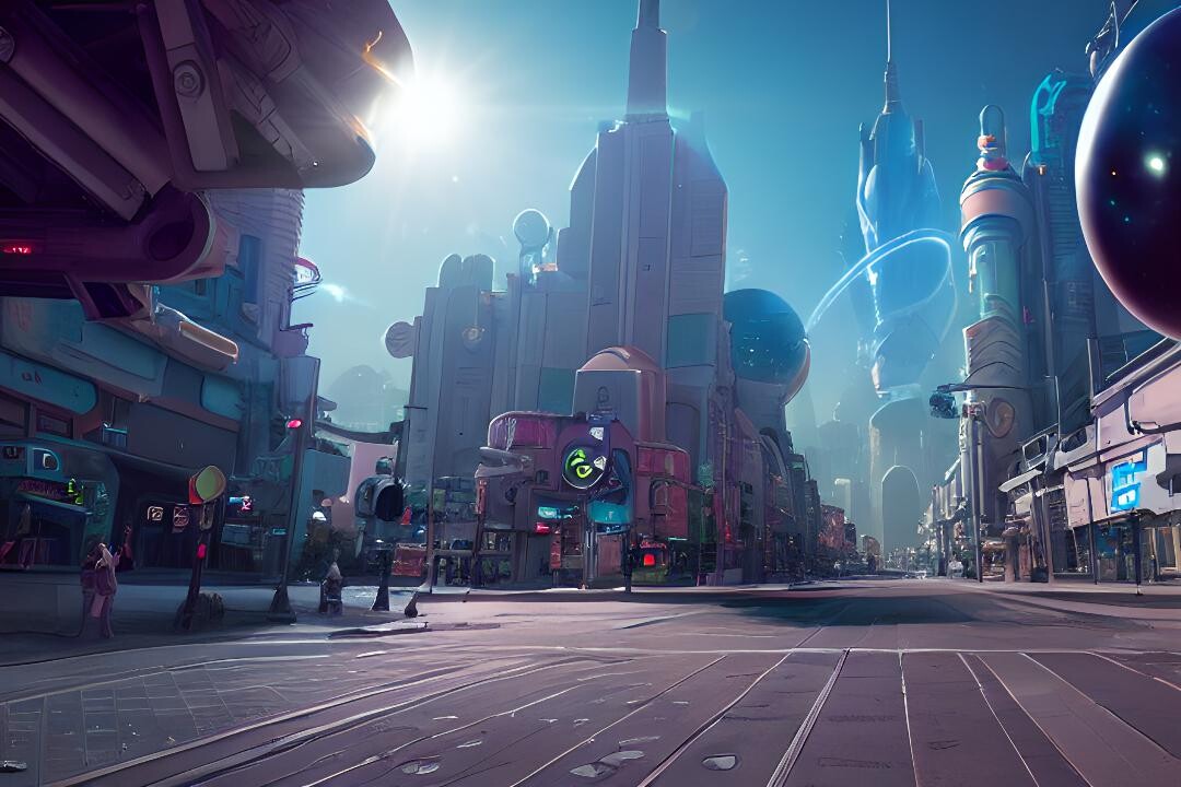 ArtStation - 95 venus city 4800 jpg pack runwayml art | Artworks