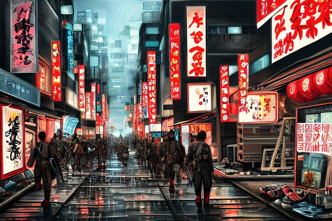 ArtStation - 93 downtown area in contemporary Japan 2200 jpg pack ...