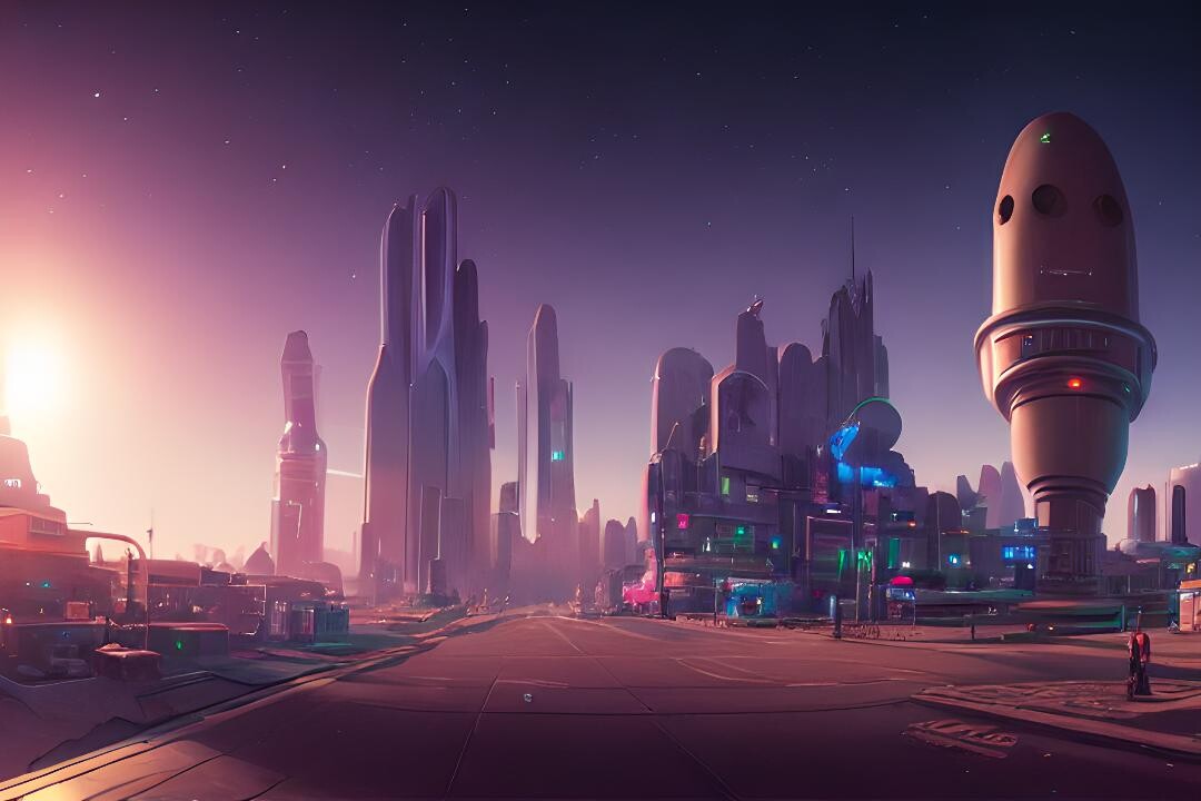 ArtStation - 95 venus city 4800 jpg pack runwayml art | Artworks