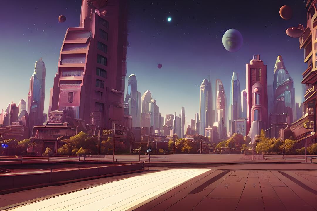 ArtStation - 95 venus city 4800 jpg pack runwayml art | Artworks