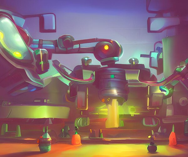 ArtStation - 98 worldland factory 5100 jpg pack runwayml art | Artworks