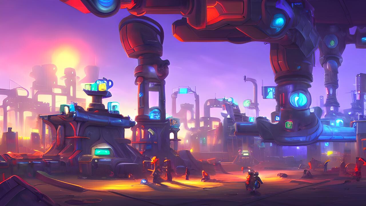 ArtStation - 98 worldland factory 5100 jpg pack runwayml art | Artworks