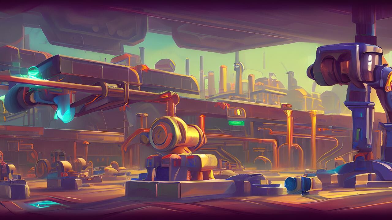 ArtStation - 98 worldland factory 5100 jpg pack runwayml art | Artworks