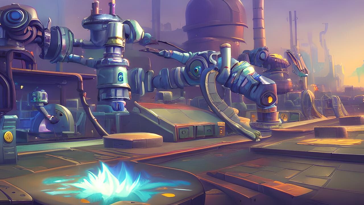 ArtStation - 98 worldland factory 5100 jpg pack runwayml art | Artworks