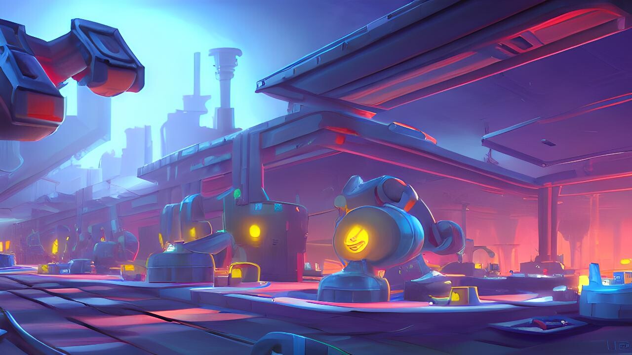 ArtStation - 98 worldland factory 5100 jpg pack runwayml art | Artworks