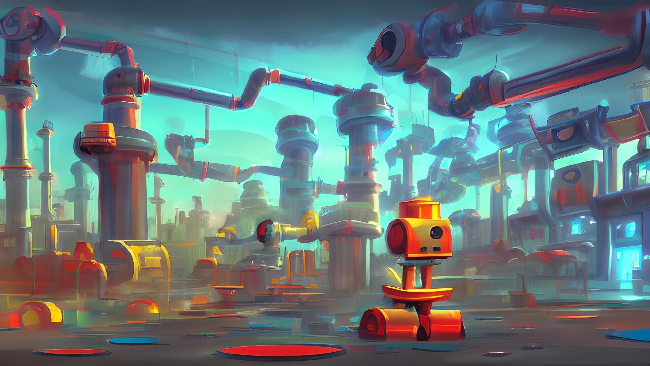 ArtStation - 98 worldland factory 5100 jpg pack runwayml art | Artworks