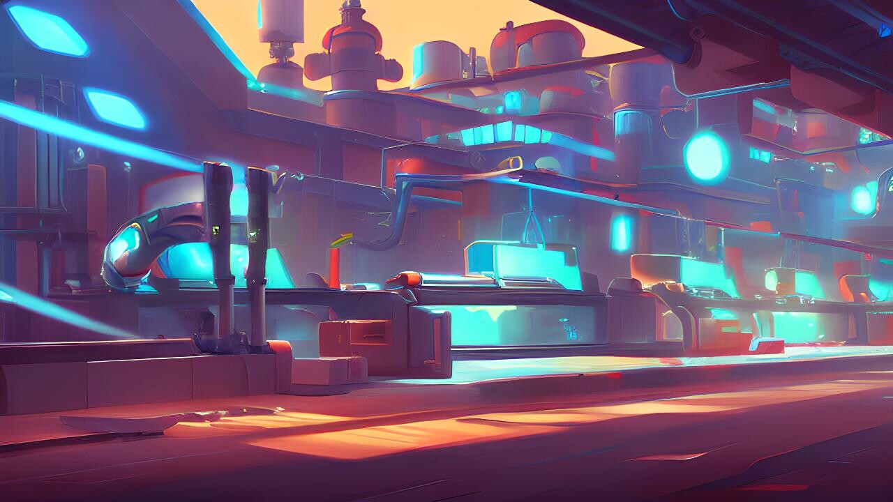 ArtStation - 98 worldland factory 5100 jpg pack runwayml art | Artworks