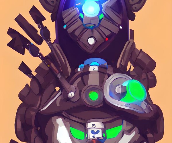 ArtStation - 101 meka 6400 jpg pack runwayml art | Artworks