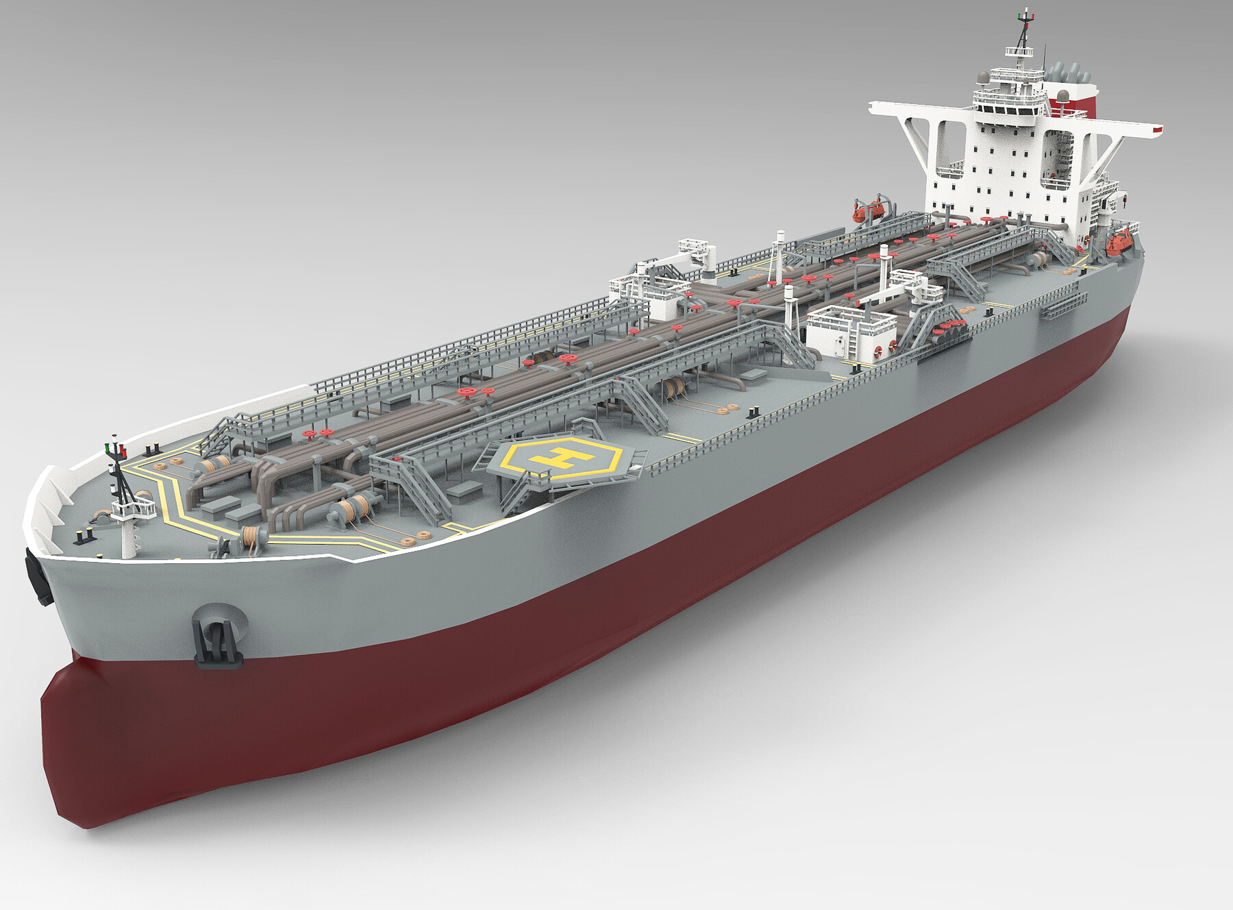 ArtStation - ULCC Oil Carrier | Game Assets