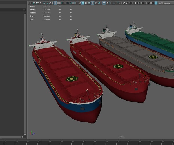 ArtStation - Ultra Large Ore Carrier | Game Assets