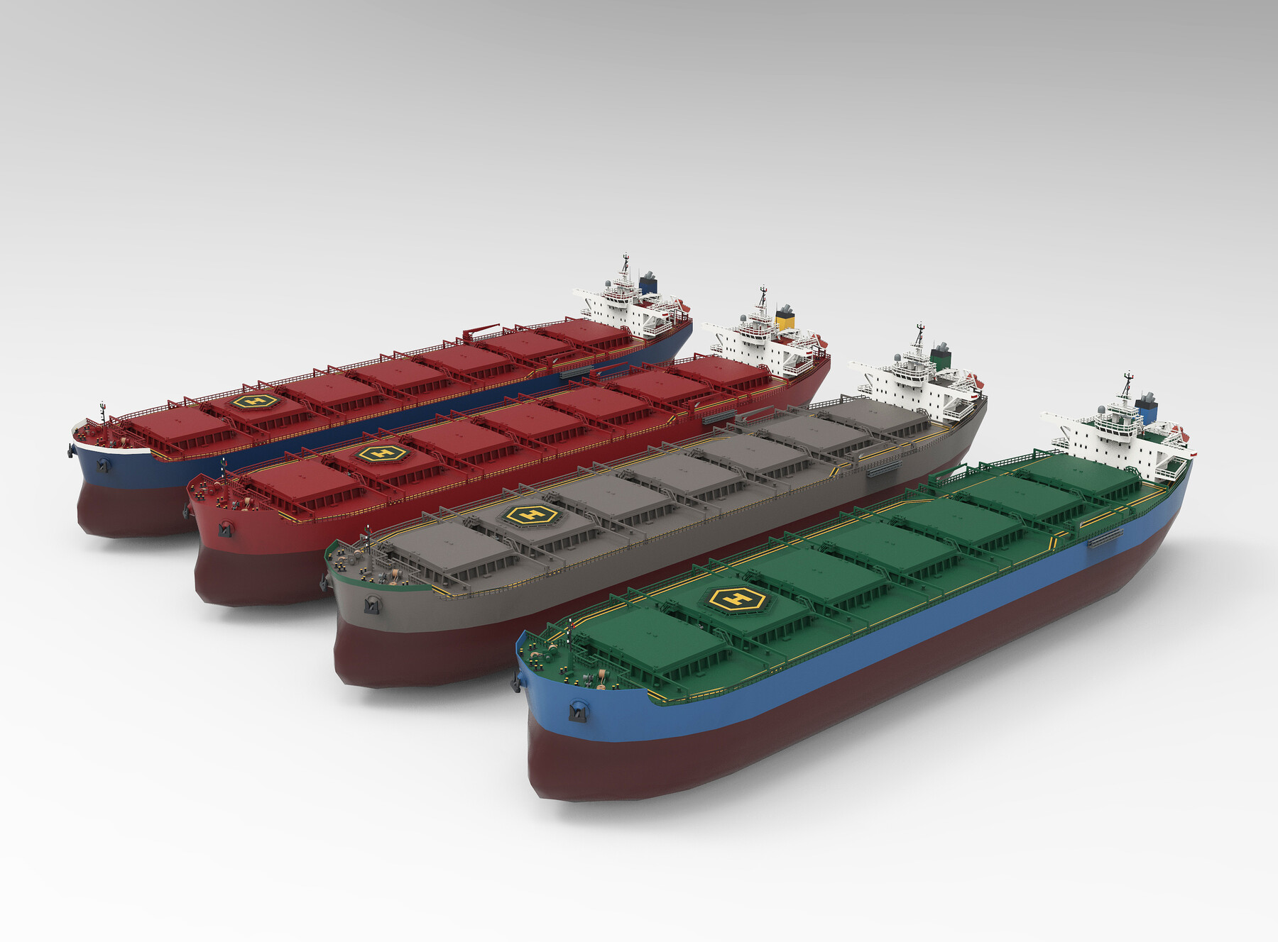 ArtStation - Ultra Large Ore Carrier | Game Assets