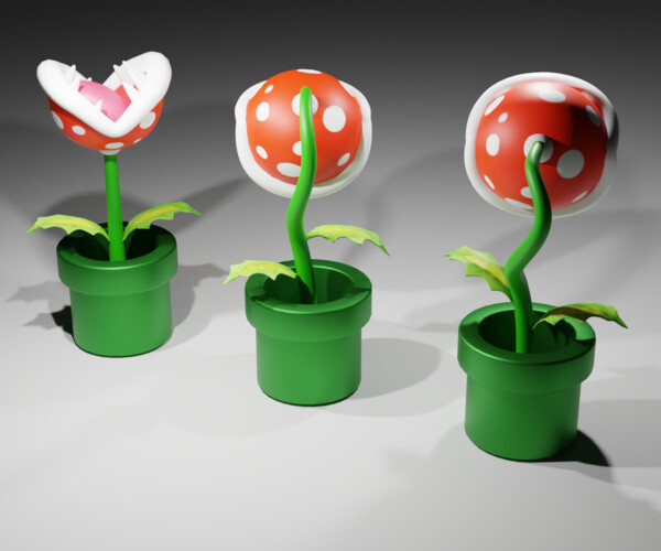 ArtStation - Piranha Plant from Mario | Resources
