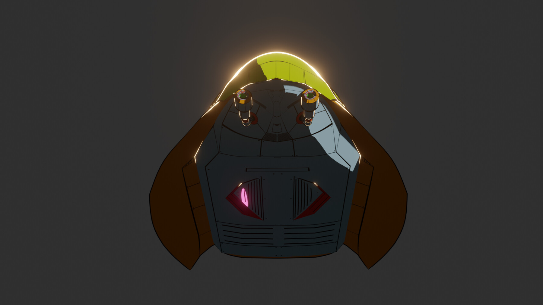 ArtStation - Blender Stylized Shader(Eevee) with 3d model spaceShip | Resources