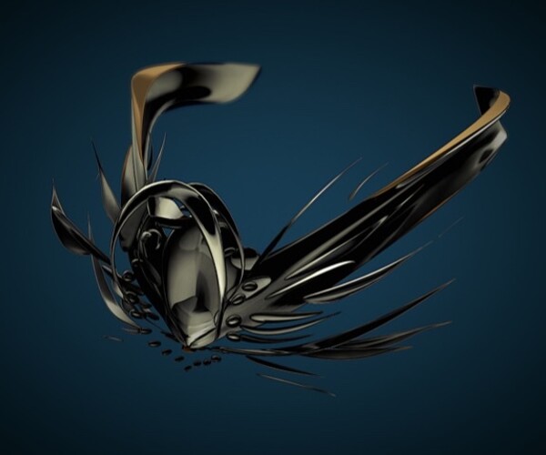 ArtStation - “FLOATER” CROWN (GLB, OBJ, STL) + HEAD SCULPT VARIANT ...