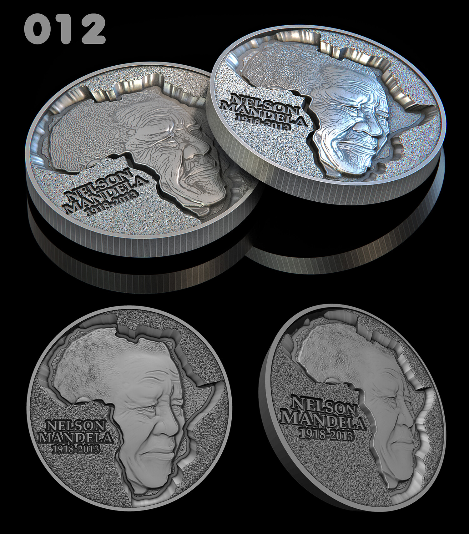 ArtStation - Fiber Laser Coin Set - Combo 03 | Resources