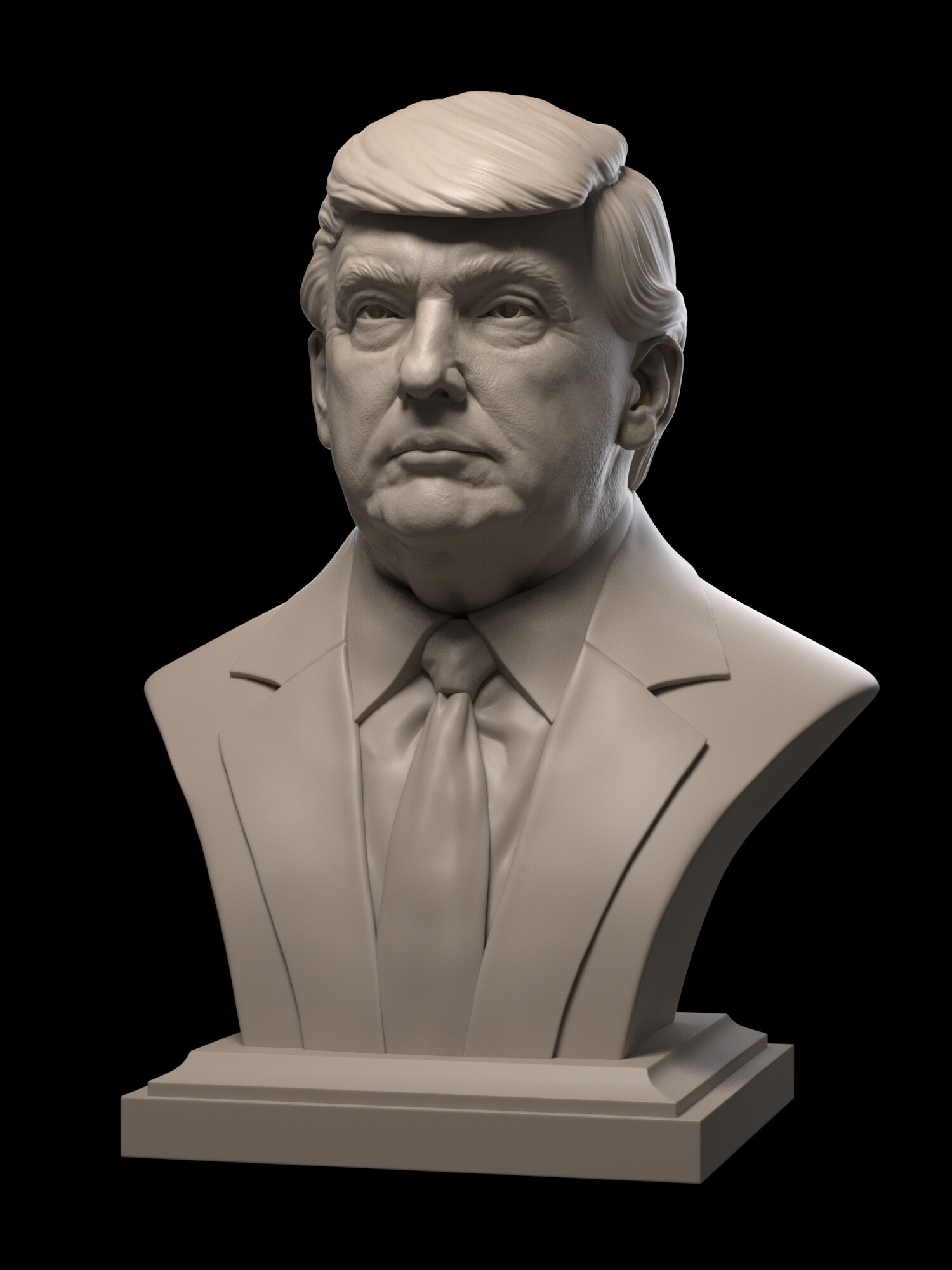 ArtStation - Donald Trump Bust 3D print | Resources