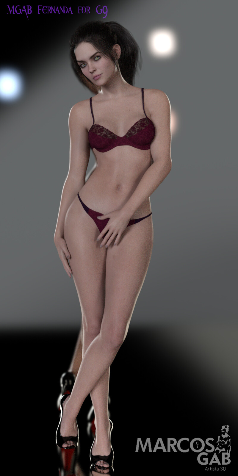 ArtStation - MGAB Fernanda for Genesis 9 | Resources