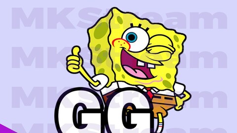 ArtStation - Twitch emotes SpongeBob SquarePants gg | Artworks