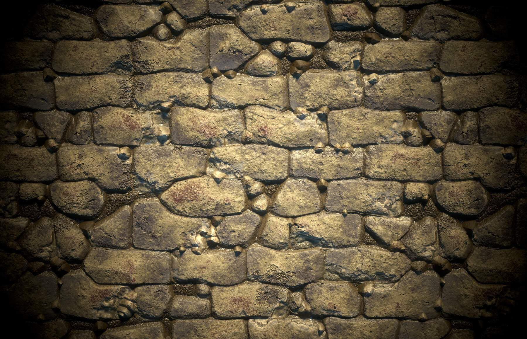 ArtStation - Stone Wall - VOL 01 _ substance designer | Game Assets