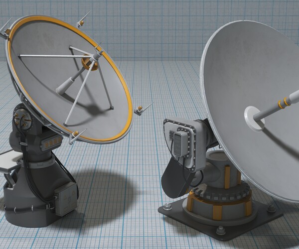 ArtStation - Antennas Collection - 21 pieces | Game Assets
