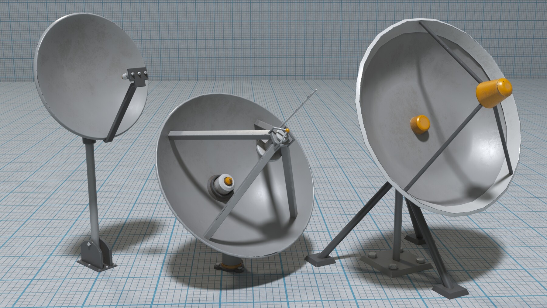 ArtStation - Antennas Collection - 21 pieces | Game Assets