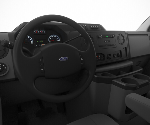 ArtStation - Ford E-Series Box Truck | Resources