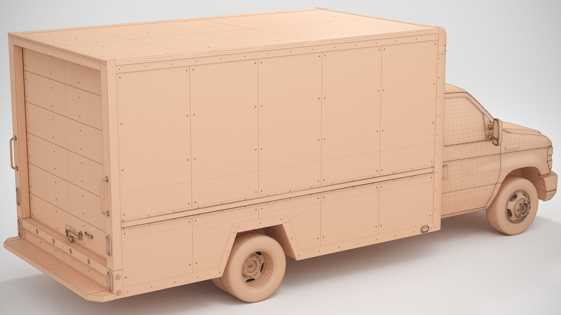 ArtStation - Ford E-Series Box Truck | Resources