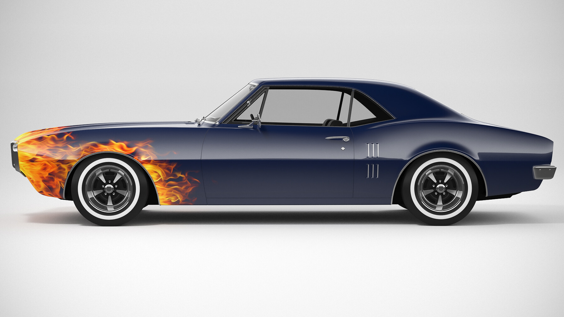 ArtStation - Pontiac Firebird 1967 Custom | Resources