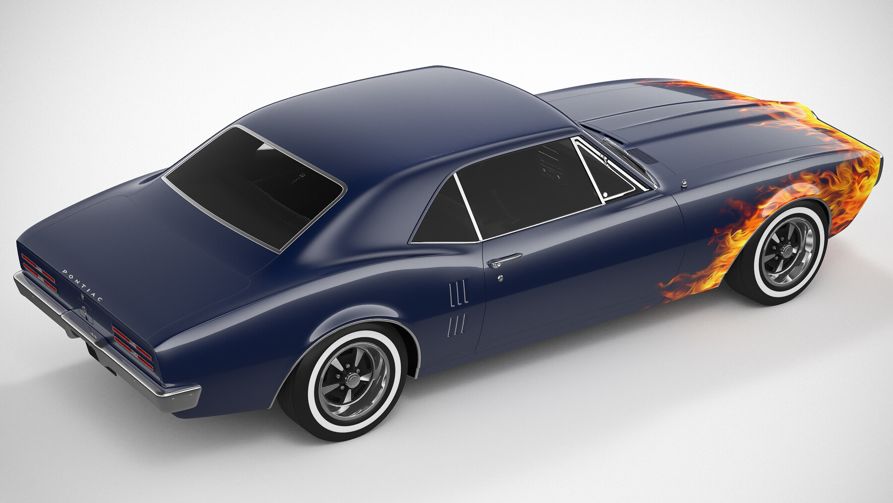 ArtStation - Pontiac Firebird 1967 Custom | Resources