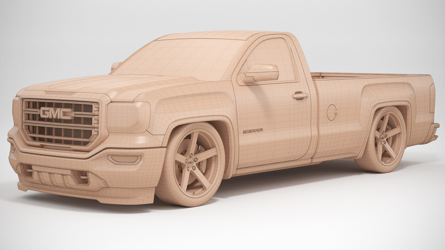 ArtStation - 2018 GMC Sierra 1500 Custom | Resources