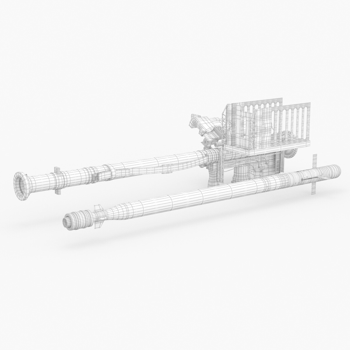 ArtStation - FIM 92 Stinger Missile with Launcher 3D Model | Resources