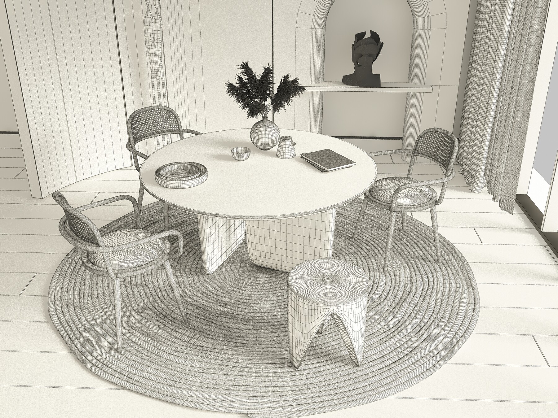 ArtStation - Dining Room - 069 | Resources