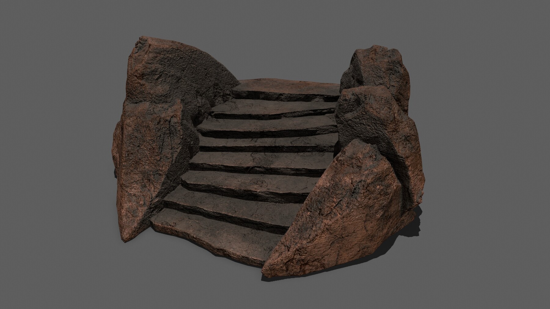 ArtStation - Stone Staircase | Game Assets