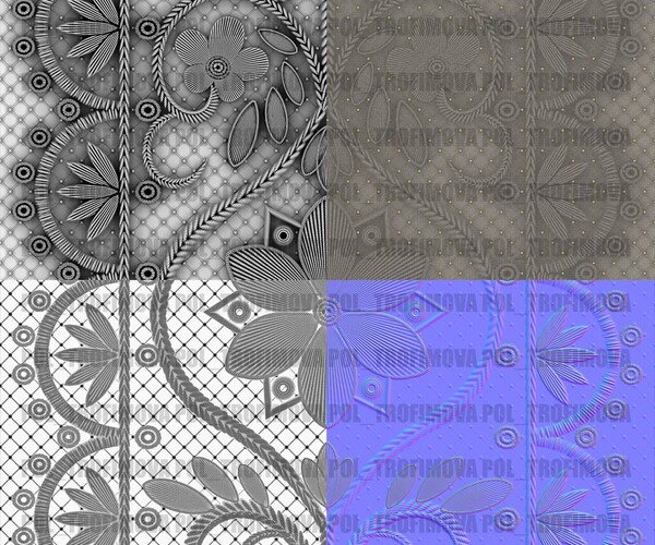 ArtStation - Lace | Game Assets