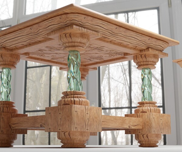 ArtStation - Procedural Table Generator 2 (Modern Table) | Resources