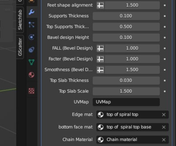 ArtStation - Procedural Table Generator 2 (Modern Table) | Resources