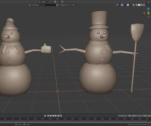 ArtStation - Snowmen | Game Assets