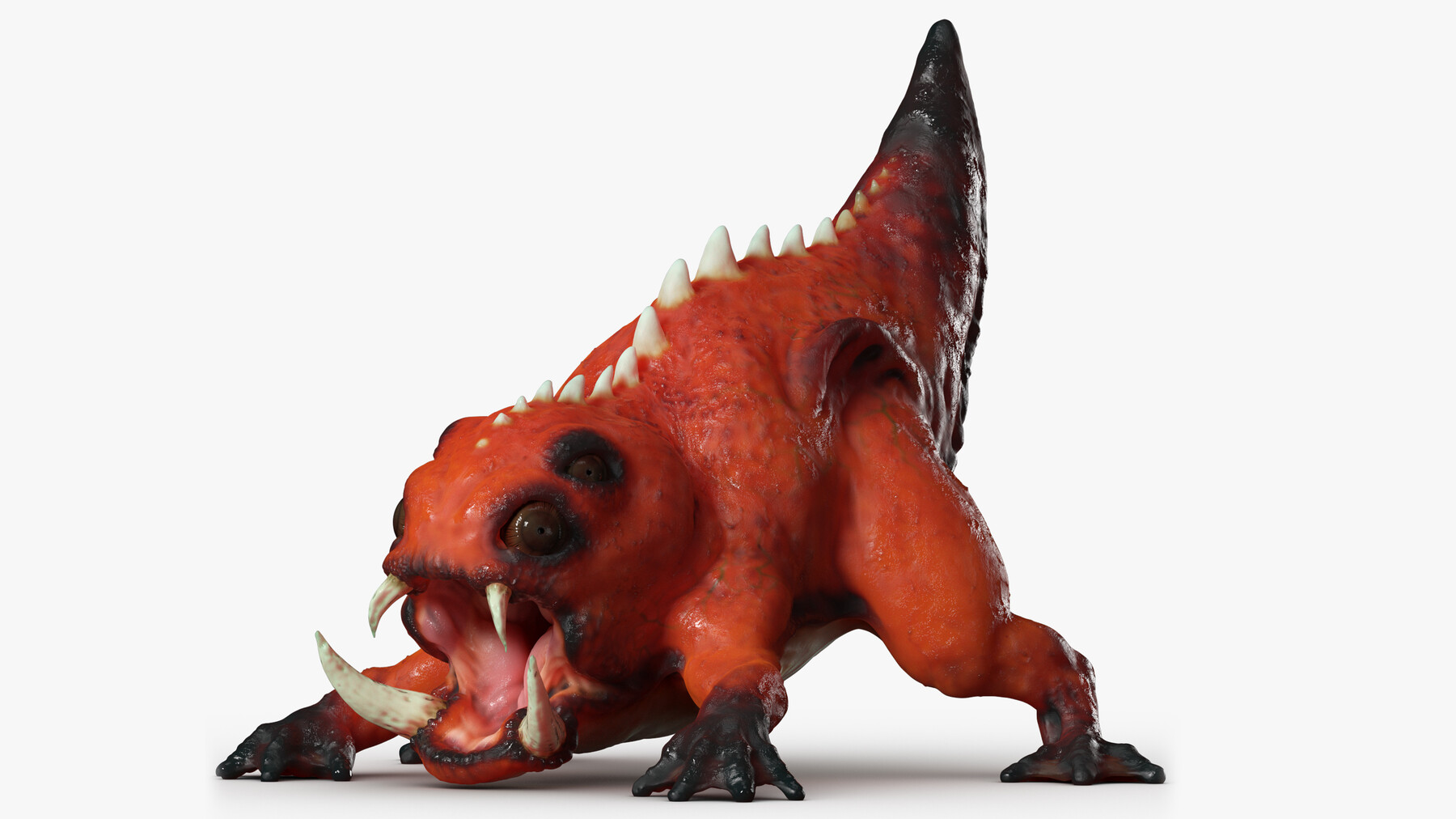 ArtStation - Lizard Demon | Game Assets