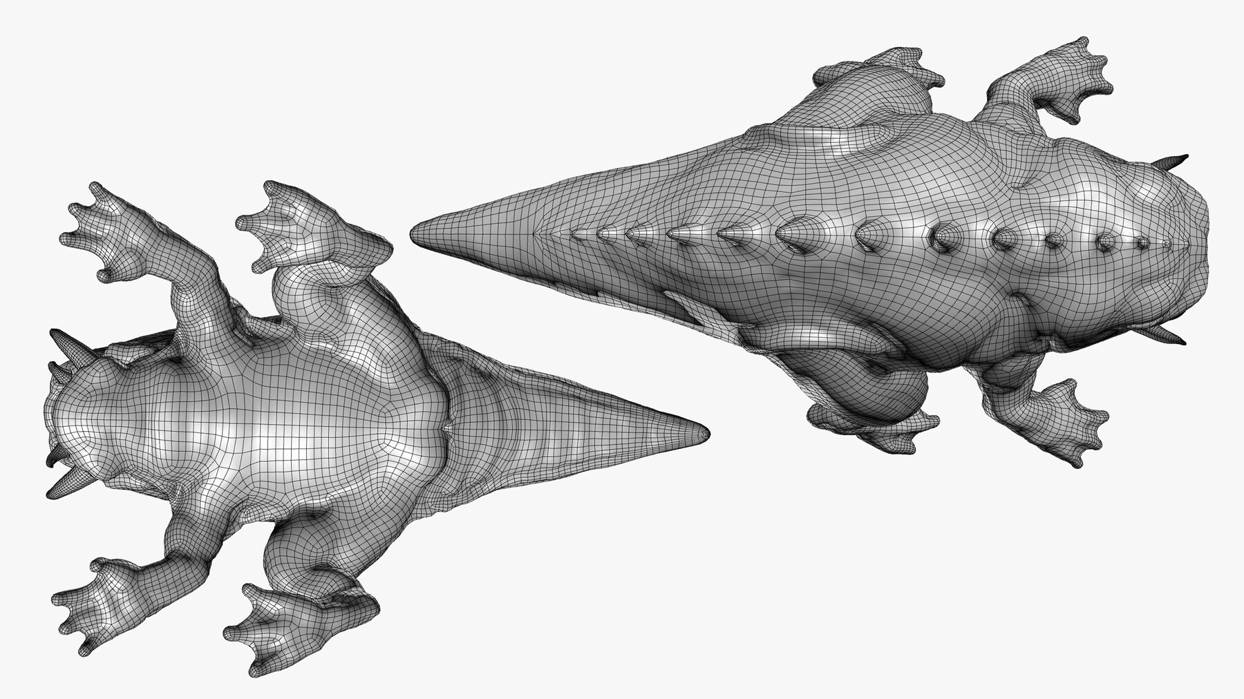 ArtStation - Lizard Demon | Game Assets