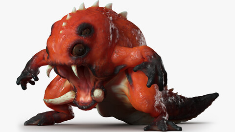 ArtStation - Lizard Demon | Game Assets